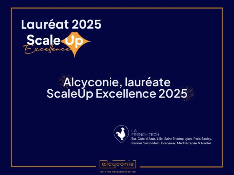 Alcyconie, lauréate du programme Scale Up Excellence 2025